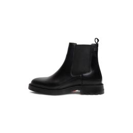 Tommy Hilfiger Chelsea Boots 'CORPORATE' Herren Gr&ouml;&szlig;e 46 schwarz