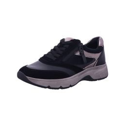 Tamaris Schn&uuml;rschuh 'Komfort Schn&uuml;rschuh Damen 8-83705-45 098 Leder-Mix in schwarz' Damen Gr&ouml;&szlig;e 40 schwarz Sommerschuhe