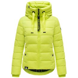 Navahoo Winter Jacket 'Amayaa' female size M Neon green