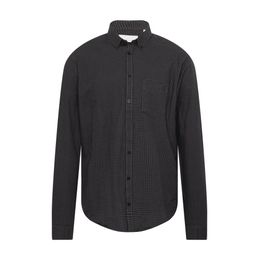 Casual Friday Button Up Shirt 'Anton' male size S Black / mottled white