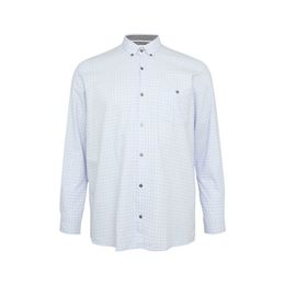 s.Oliver Men Big Sizes Button Up Shirt male size 5XL Light blue