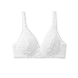Calida BH 'Natural Comfort Lace' Damen Gr&ouml;&szlig;e 80 wei&szlig;
