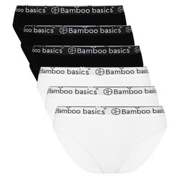 Bamboo basics Slip Damen Gr&ouml;&szlig;e S schwarz / wei&szlig;