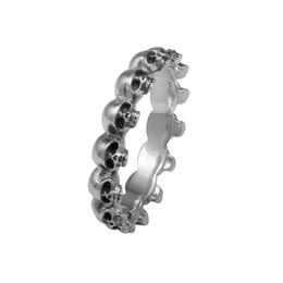Tony Fein Ring 'Totenkopf' Herren Gr&ouml;&szlig;e 56 silber