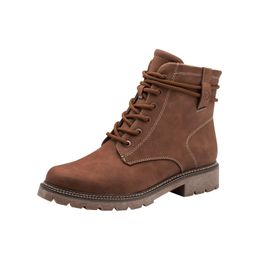 Tamaris Lace-Up Ankle Boots female size 39 Brown