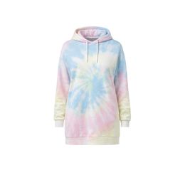 Shape Of You Sweatshirt female size XXXL Light blue / Light yellow / Light pink