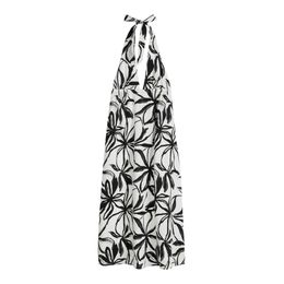 Marc O'Polo Marc O'polo Strandkleid ' Abstract Floral ' Damen Gr&ouml;&szlig;e 42 schwarz / wollwei&szlig;
