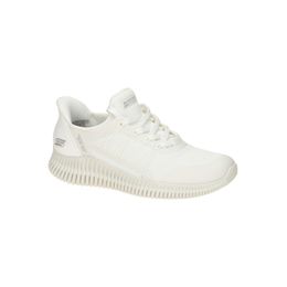 Skechers Sneakers 'Skechers Bobs Geo Sneakers Schuhe wei&szlig; SLIP-INS 117413' female size 36 White