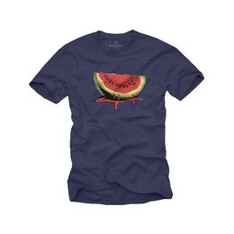 Makaya Shirt 'Watermelon' Herren Gr&ouml;&szlig;e XXXL blau