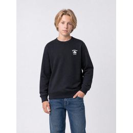PETROL INDUSTRIES Sweatshirt mit Grafik-Print steelhill in Schwarz | Gr.: 104