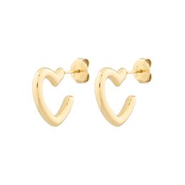 Guess Ohrringe 'HEART' Damen Gr&ouml;&szlig;e One Size gold