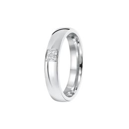 Lucardi Ring Damen Gr&ouml;&szlig;e 50 silber