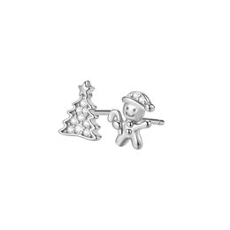 Hey Happiness Earrings 'Merry Duo' female size One size Silver