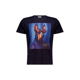 Deeluxe T-Shirt 'MONBO' Herren Gr&ouml;&szlig;e L navy / braun / schwarz