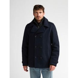 PETROL INDUSTRIES Wollmix-Peacoat millstation in Blau | Gr.: S