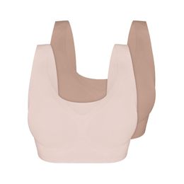 Sassa Mode sassa Mieder 'Bonded Micro' Damen Gr&ouml;&szlig;e S beige