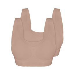 Sassa Mode sassa Mieder 'Bonded Micro' Damen Gr&ouml;&szlig;e M sand