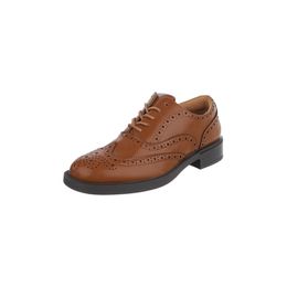 Ital-Design Schn&uuml;rschuh Damen Gr&ouml;&szlig;e 36 braun Sommerschuhe