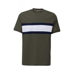 Salsa Jeans T-shirt Herren Gr&ouml;&szlig;e L navy / dunkelgr&uuml;n / wei&szlig;