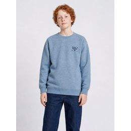 PETROL INDUSTRIES Meliertes Sweatshirt mit Rundhals Forgerun in Blau | Gr.: 104