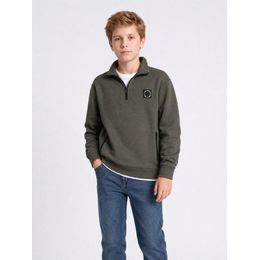 PETROL INDUSTRIES Millhaven Troyer-Sweatshirt in Grau | Gr.: 176