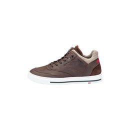 Lloyd Sneaker 'Ellison' Herren Gr&ouml;&szlig;e 46 beigemeliert / schoko / rot