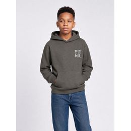 PETROL INDUSTRIES L&auml;ssiger Hoodie mit Print Millplace in Grau | Gr.: 104
