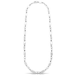Tony Fein Kette 'Platten' Herren Gr&ouml;&szlig;e 45 cm silber