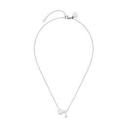 PURELEI Kette 'Letter Heart I' Damen Gr&ouml;&szlig;e 50 / 55cm silber