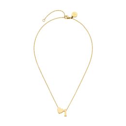 PURELEI Kette 'Letter Heart I' Damen Gr&ouml;&szlig;e 50 / 55cm gold