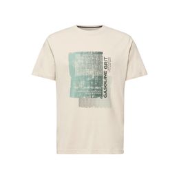 Street One Men T-Shirt Herren Gr&ouml;&szlig;e XL beige / jade