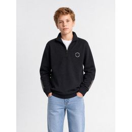 PETROL INDUSTRIES Millhaven Troyer-Sweatshirt in Schwarz | Gr.: 128