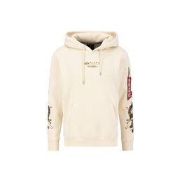 Alpha Industries Sweatshirt 'Dragon EMB jet stream' Herren Gr&ouml;&szlig;e S chamois
