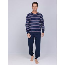 PASTUNETTE Long Pajamas male size L Dark blue