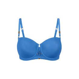 Triumph B&uuml;gel-Bikini-Top ' Red Label Palina Love by the Sea ' Damen Gr&ouml;&szlig;e 75 blau