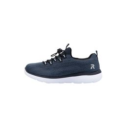 Rieker Sporte Schn&uuml;r-Sneaker Blau | Gr.: 40