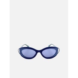 Police Sonnenbrille 'Police SPL938 Shiny full blue/full light blu 52/20/140 Women Sunglasses' Damen Gr&ouml;&szlig;e 52 blau