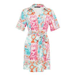 Threadbare. Threadbare Kleid 'Creation' Damen Gr&ouml;&szlig;e 38 mint / orange / pink / wei&szlig; Sommerkleid