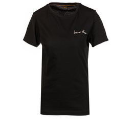 BOSS T-Shirt 'C_Elove' Damen Gr&ouml;&szlig;e M schwarz