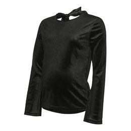 MAMALICIOUS Umstand Shirt 'MLSandra' Damen Gr&ouml;&szlig;e S schwarz