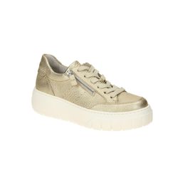 Gabor Schn&uuml;rschuh Damen Gr&ouml;&szlig;e 38 gold Sommerschuhe