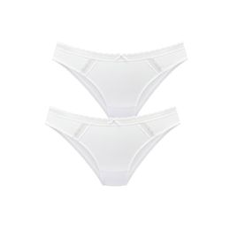 Vivance By Lascana Bikinihose Damen Gr&ouml;&szlig;e XL wei&szlig;