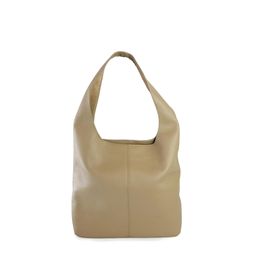 Sara By Jg Schultertasche 'La Sensuale' Damen Gr&ouml;&szlig;e B: 35 cm x H: 60 cm x T: 35 cm beige