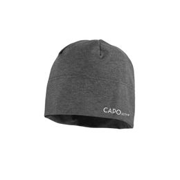 CAPO Beanie 'Jerseym&uuml;tze, Reflexb&uuml;gler UV 50' male size 56/58 Anthracite