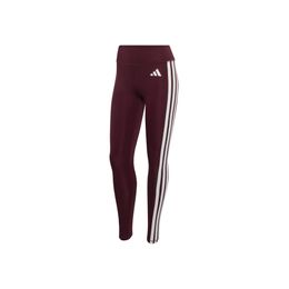 adidas Performance Sporthose 'OPTIME ESSENTIALS' Damen Gr&ouml;&szlig;e S bordeaux / wei&szlig;