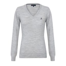 Sir Raymond Tailor Pullover 'Verty' Damen Gr&ouml;&szlig;e XS graumeliert / schwarz