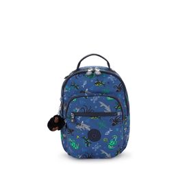 Kipling Rucksack 'Seoul' Jungen Gr&ouml;&szlig;e One Size marine / grau / gr&uuml;n / schwarz