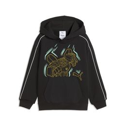 Puma Sweatshirt 'Puma x Transformers' Jungen Gr&ouml;&szlig;e 110 gelb / mint / schwarz