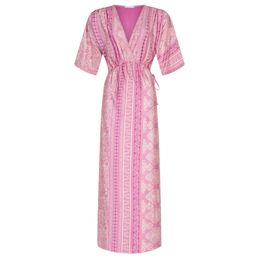 Chic By Lirette Kleid 'Kimono Lotus Guna' Damen Gr&ouml;&szlig;e 40 pink Sommerkleid