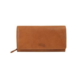CLUTY Portemonnaie Damen Gr&ouml;&szlig;e One Size cognac